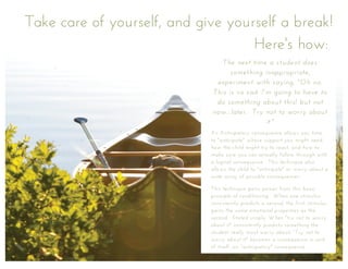 Love & Logic: Basic Principles | PDF