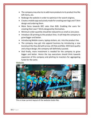 Summer Internship Report @ Printiconic Pvt. Ltd. | PDF