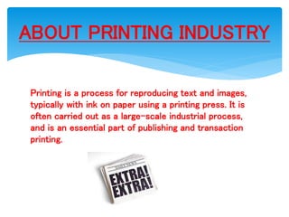 Print industry | PPTX