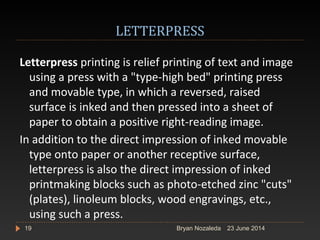 Art of Printing: Styles and Techniques | PPT