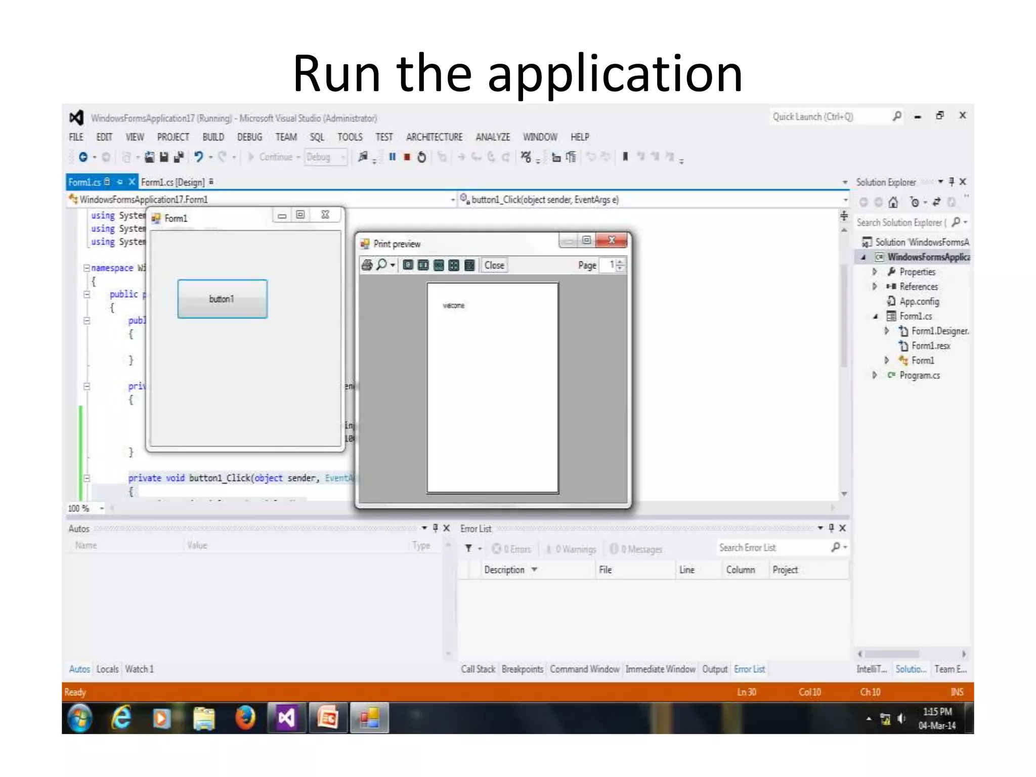 Printing and graphics (asp.net) | PPT