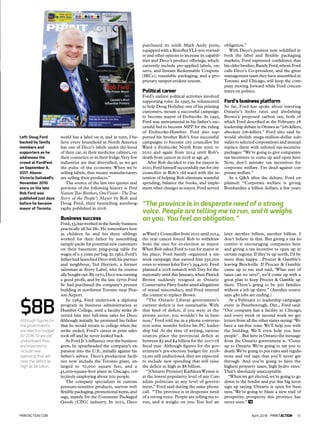 Printing and Politics: Ontario Premier Doug Ford explains how his ...