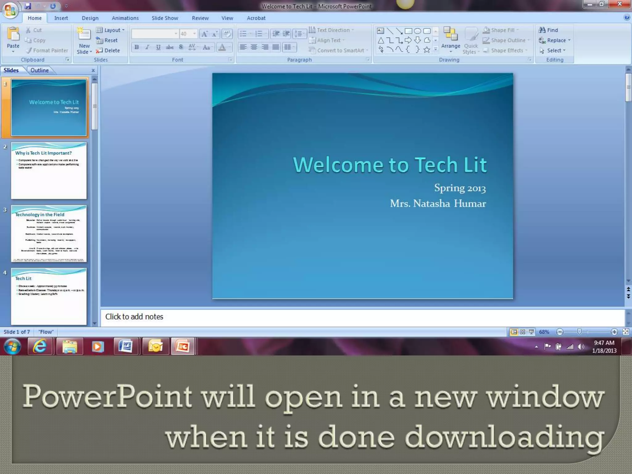 Printing a PowerPoint Presentation | PPTX