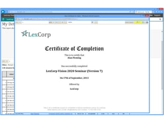 Print Completion Certificates | PPT