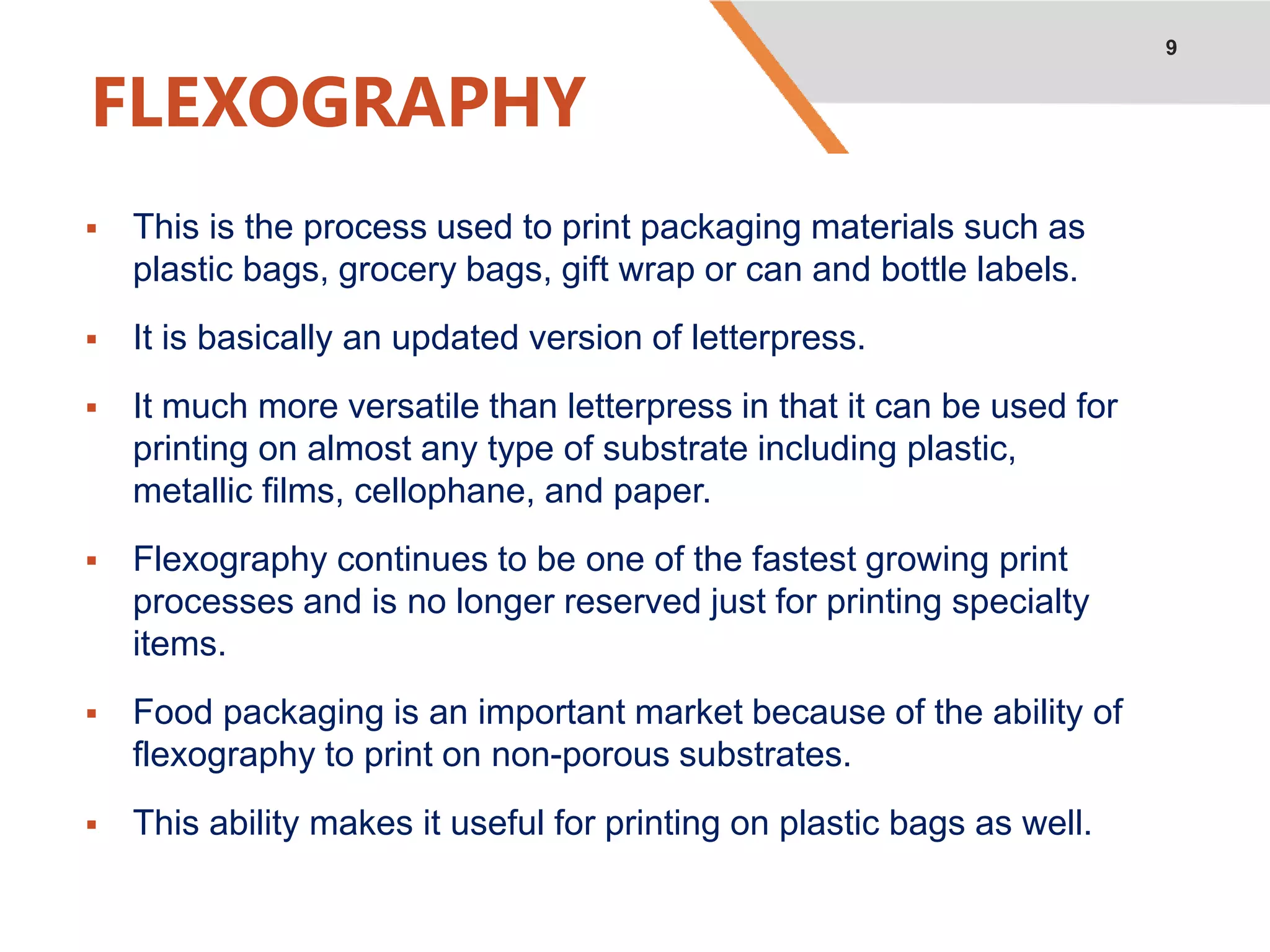 Printing for packages | PPTX