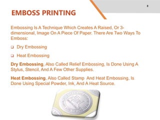 Printing for packages | PPTX