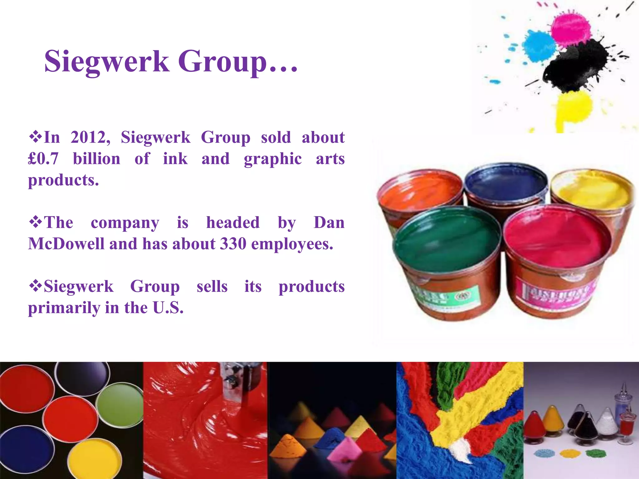 Printing ink manufacturer | PPTX