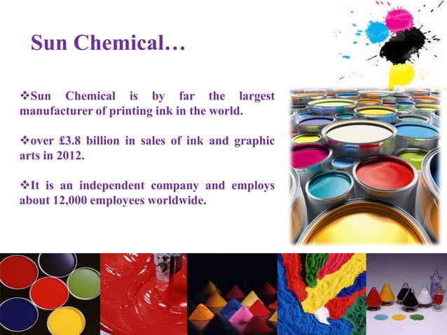 Printing ink manufacturer | PPT