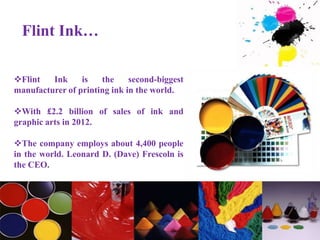 Printing ink manufacturer | PPTX
