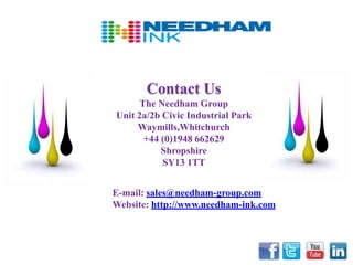 Printing ink manufacturer | PPTX