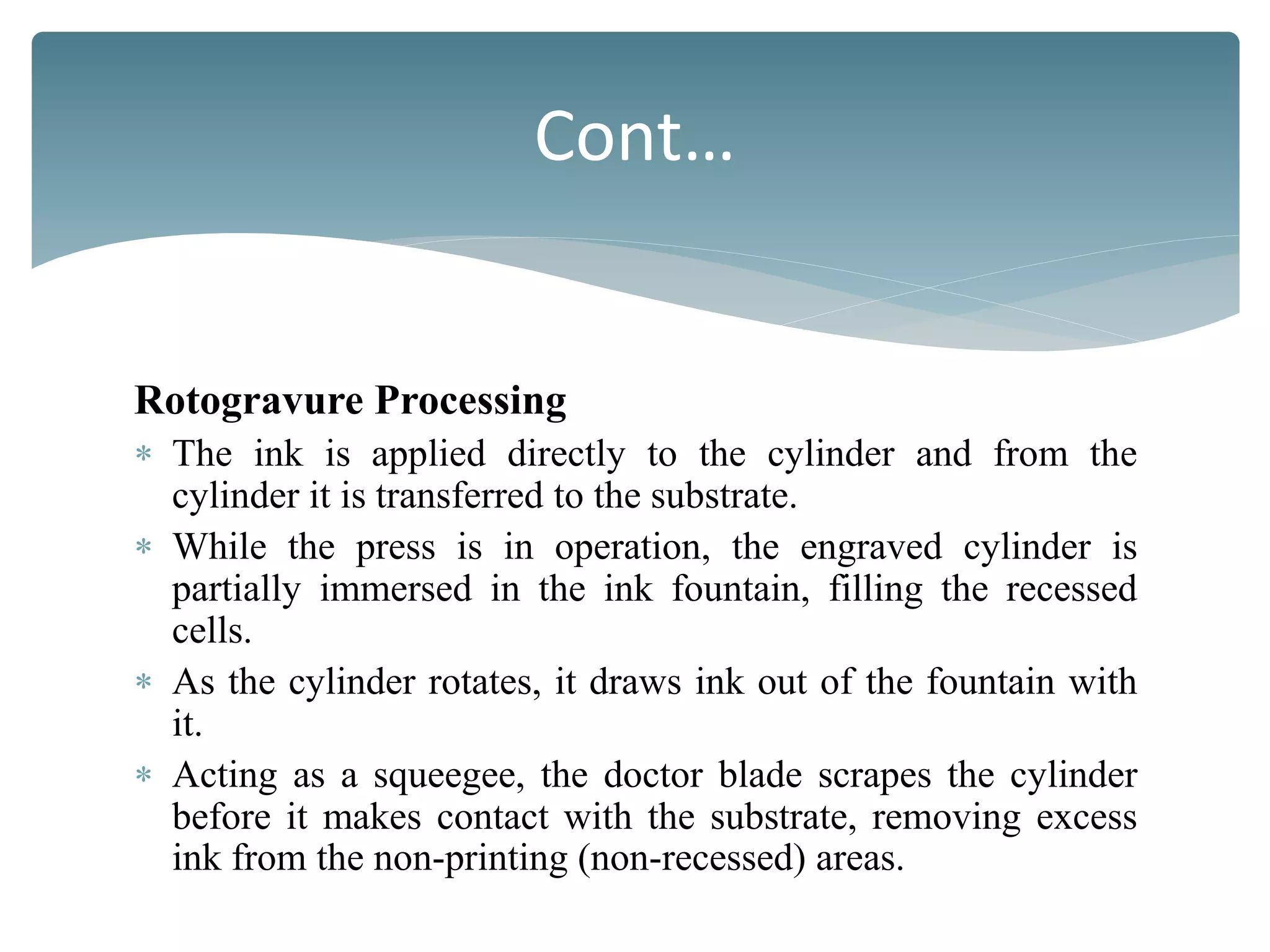 Printing, lamination & material structure | PPTX