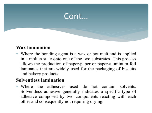 Printing, lamination & material structure | PPTX | Chemistry | Science