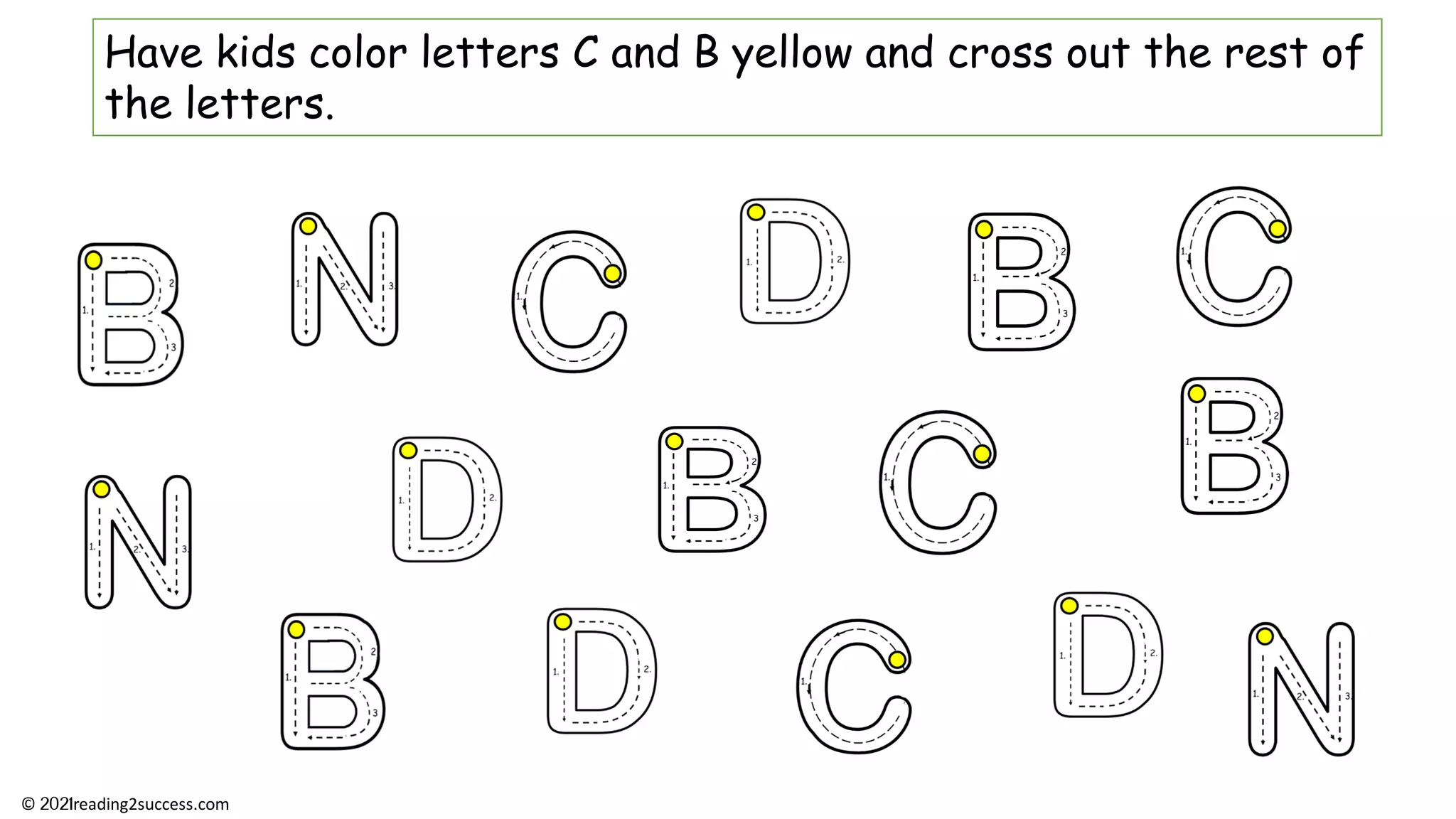 How to Teach Your Kids Letter Formation (printing) and letter ...