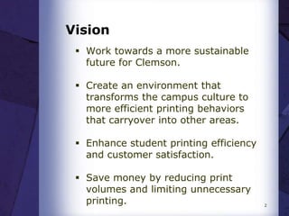 Printing policy communication | PPT