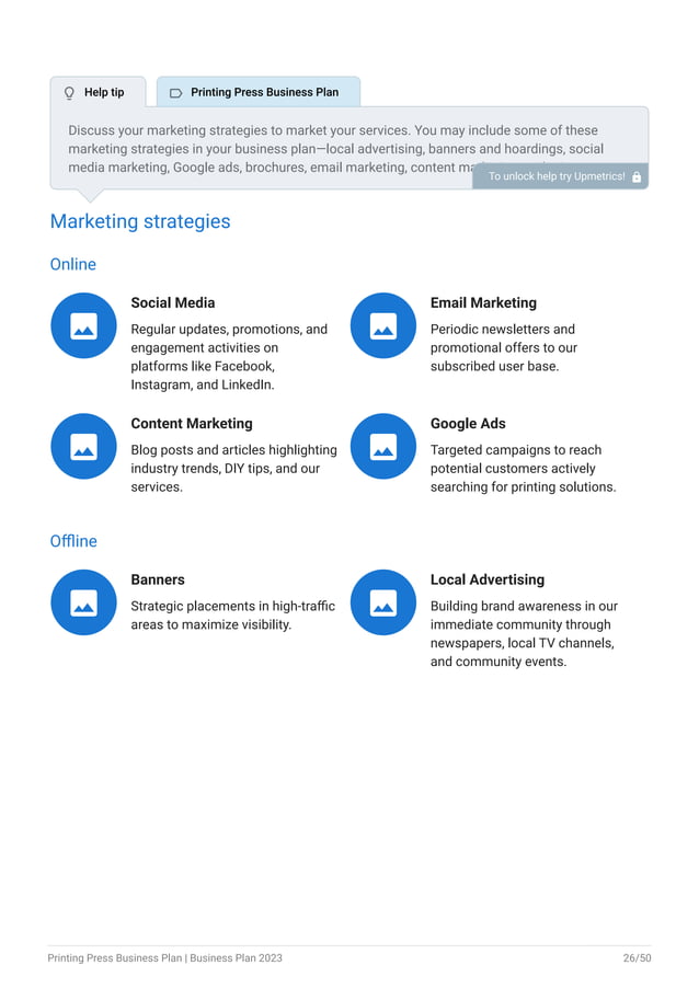 printing press business plan example.pdf | Business Accounting ...
