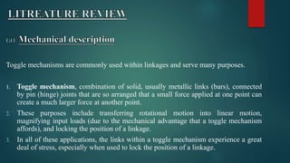 Printing Press Machine Using Double Toggle Mechanism.pptx