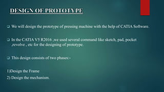 Printing Press Machine Using Double Toggle Mechanism.pptx
