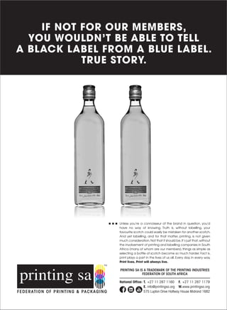Printing SA advertising campaign | PDF