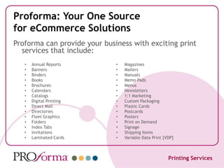 Printing Services | PPT