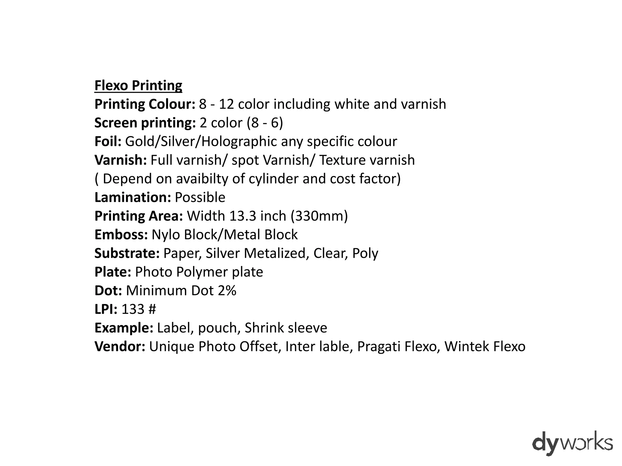 Printing Techniques & Substrates | PPTX