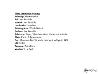 Printing Techniques & Substrates | PPTX