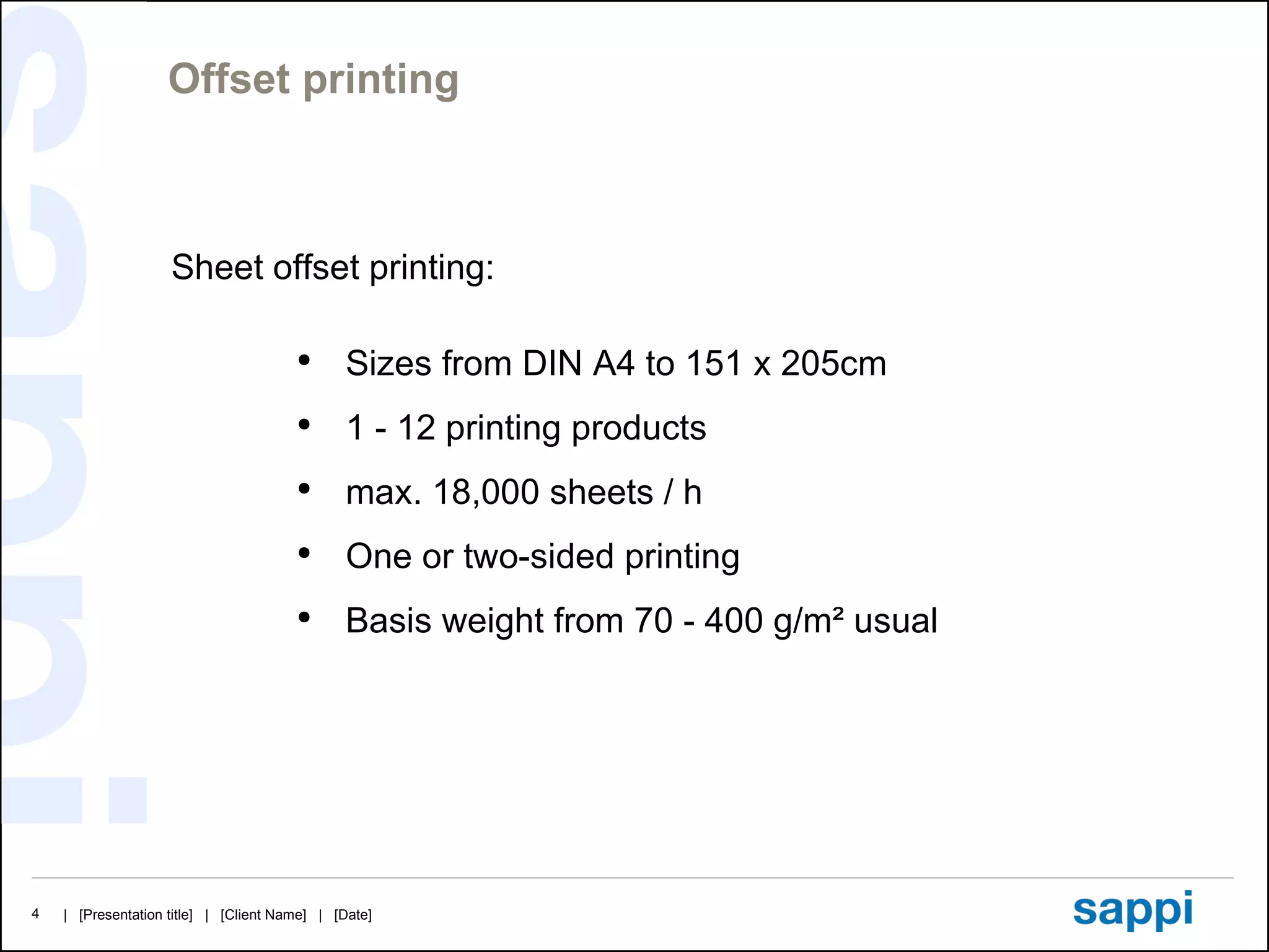 Printing technology sheetfed offset (1) | PPT