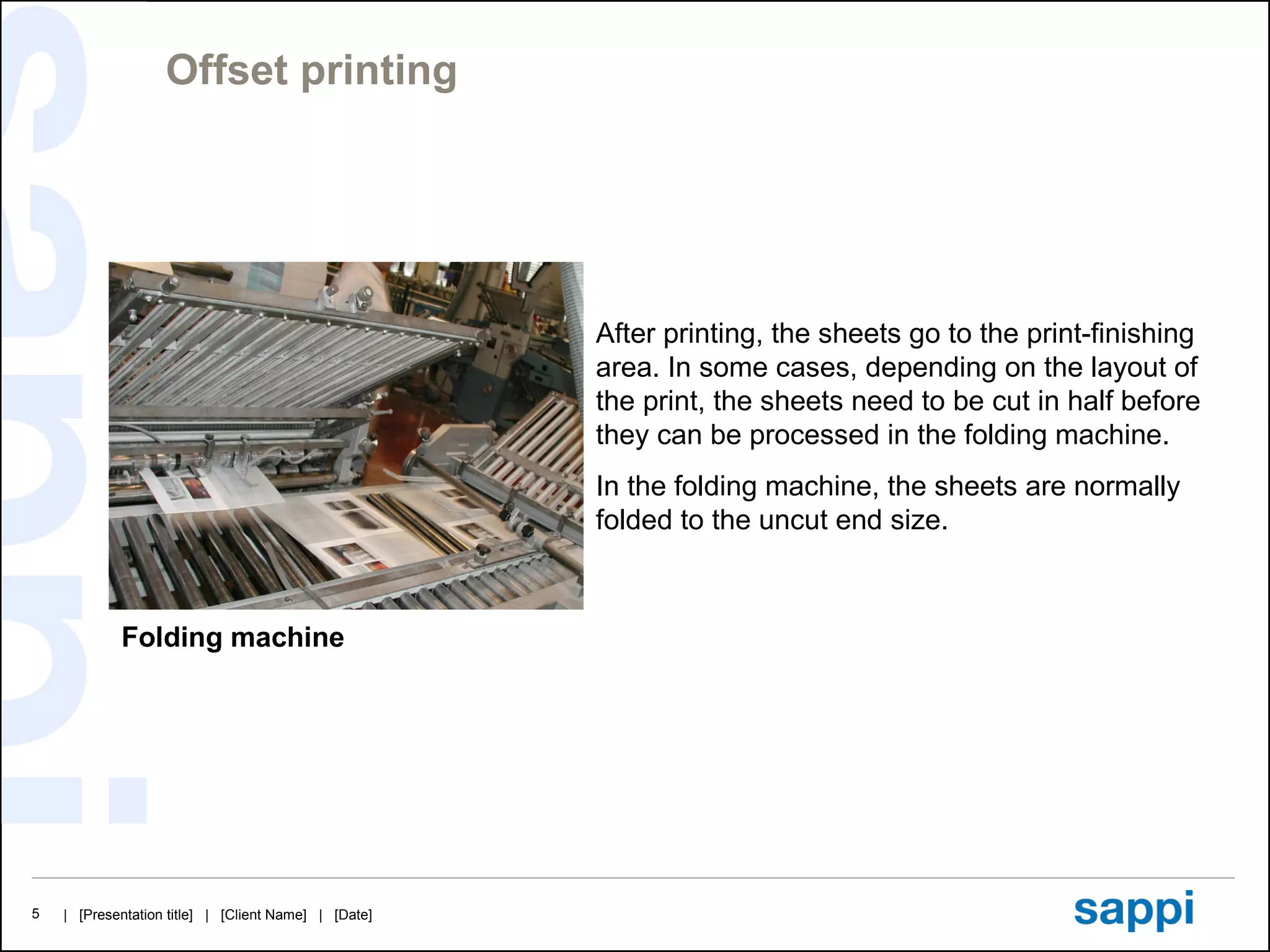 Printing technology sheetfed offset (II) | PPT
