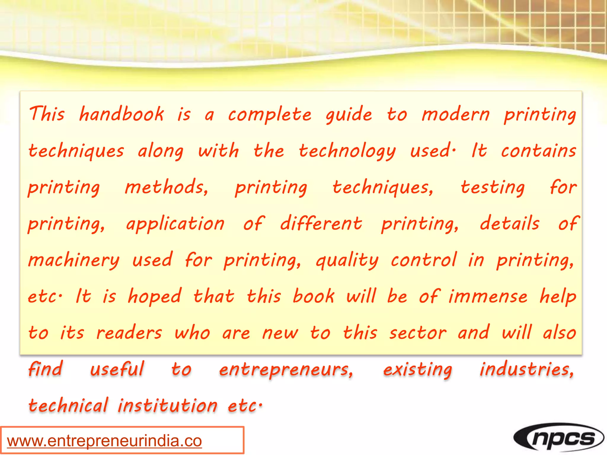 Printing Technology - How to Start a Successful Printing Press Business ...