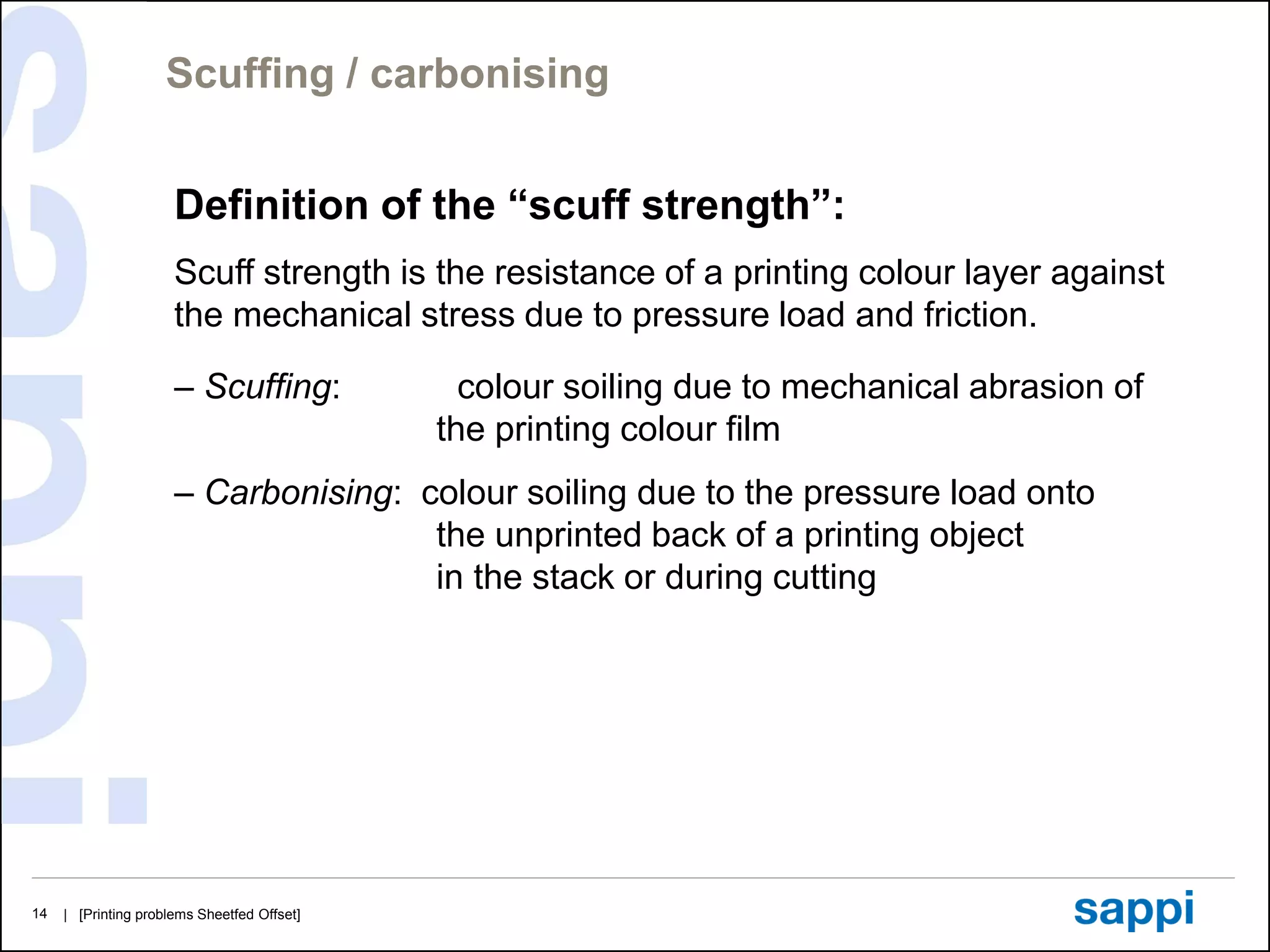 Printing technology : problems sheetfed offset | PDF