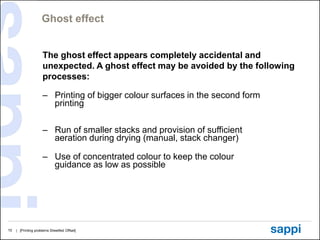 Printing technology : problems sheetfed offset | PDF