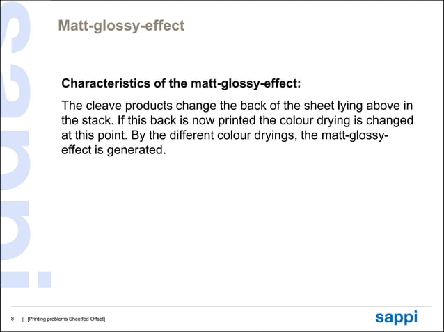 Printing technology : problems sheetfed offset | PDF