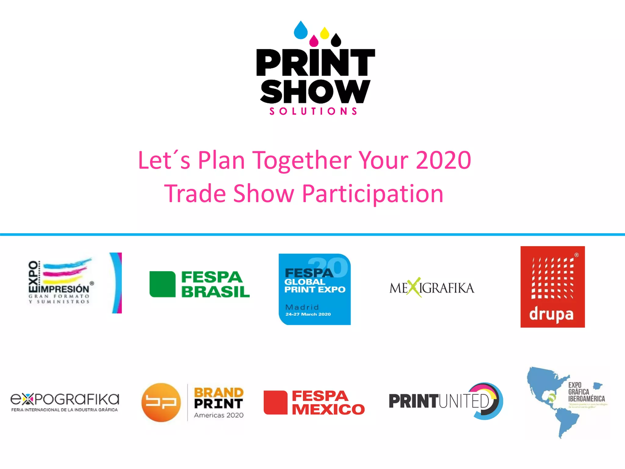 PRINT Trade Shows 2020 | PPT