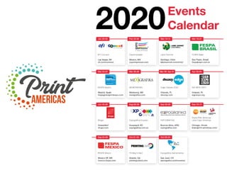 PRINT Trade Shows 2020 | PDF