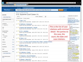 Printing Your List of Case Citations | PPT
