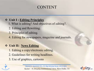 Print journalism ii | PPT