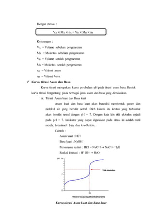 Laporan Praktikum Titrasi Asam Basa | DOCX