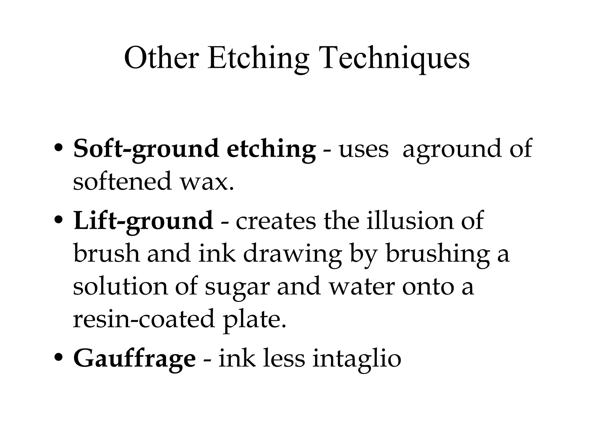 Printmaking | PPT