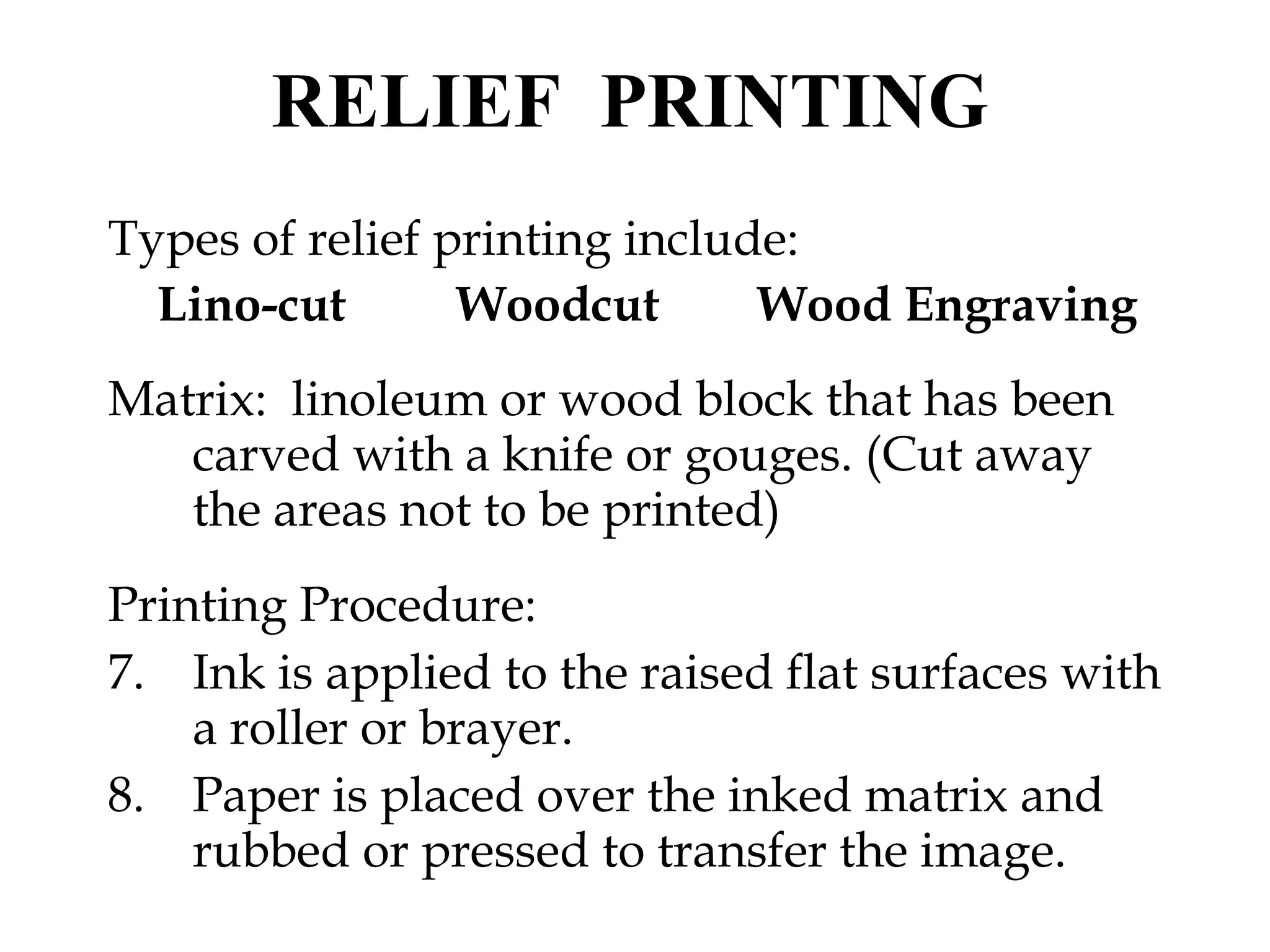 Printmaking | PPT