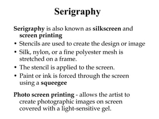 Printmaking | PPT