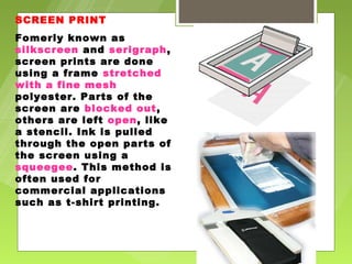 Printmaking | PPT