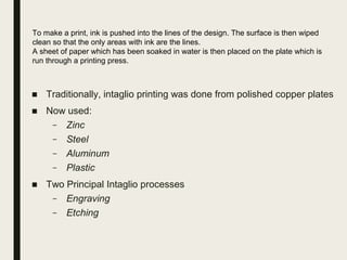 Printmaking | PPT
