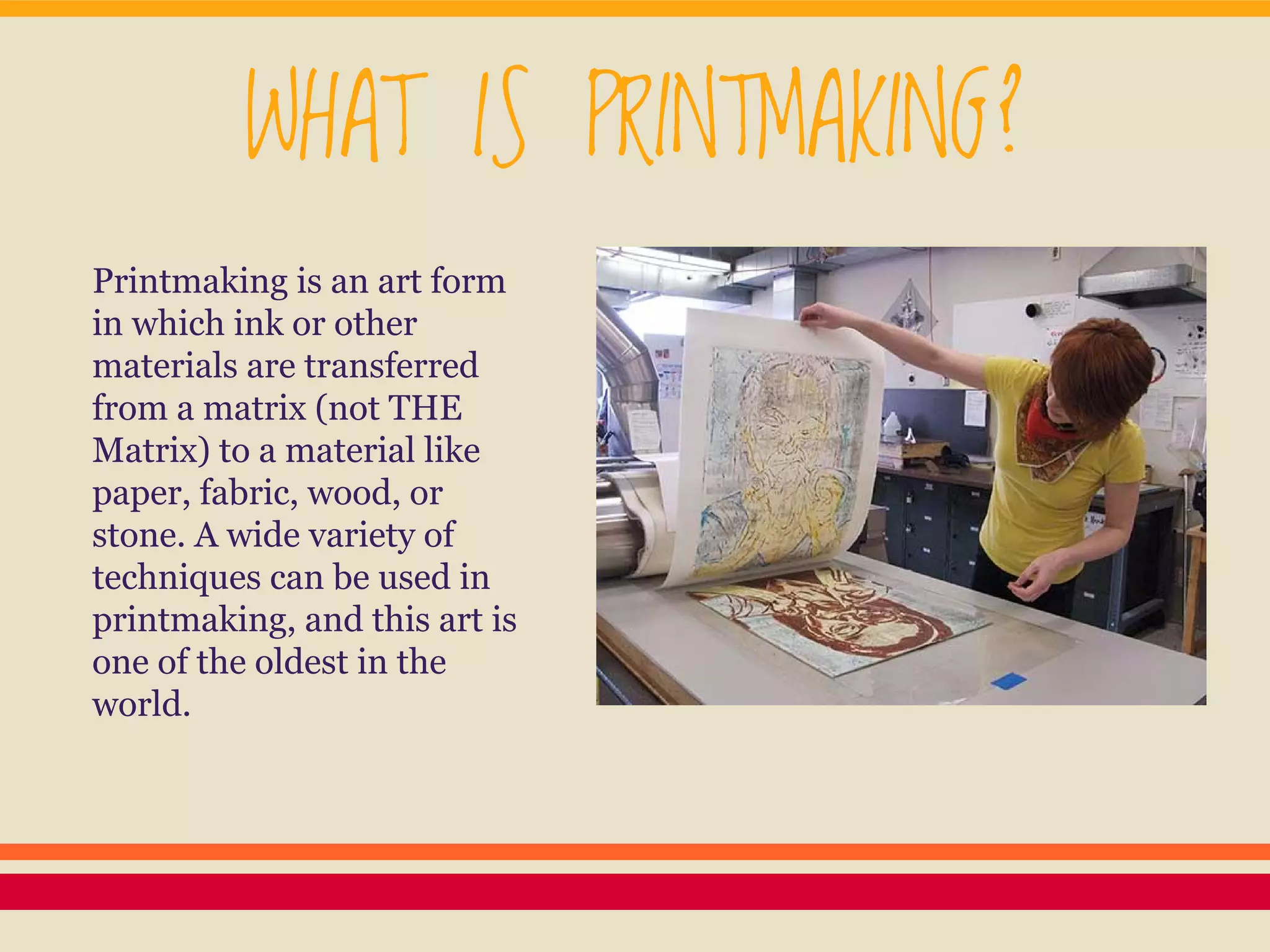 Printmaking patterns | PPT