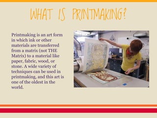 Printmaking patterns | PPT