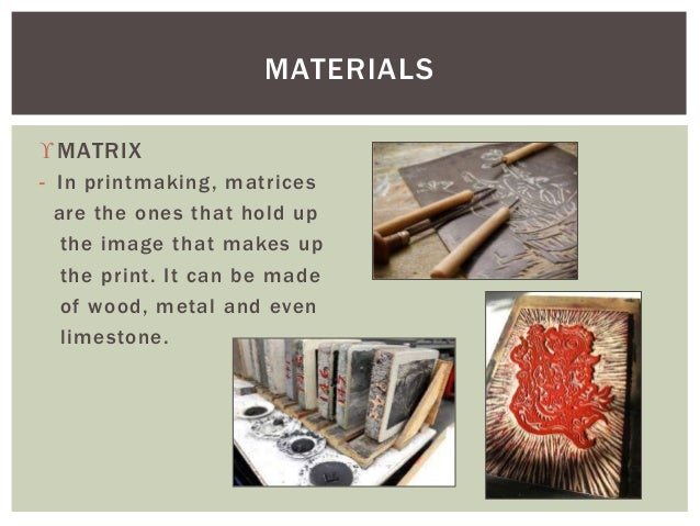 Printmaking presentation FA28