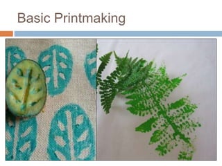 Printmaking | PPTX