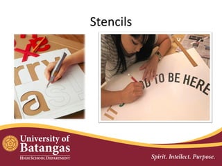 Printmaking using stencils | PPT