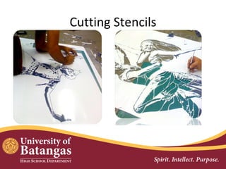 Printmaking using stencils | PPT