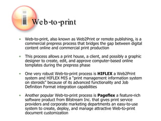 Print Management Systems | PPT