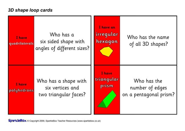 Print maths loop games (print) | PPT