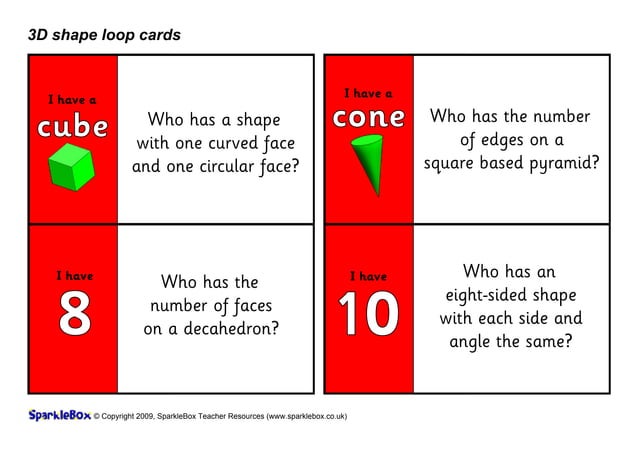Print maths loop games (print) | PPT